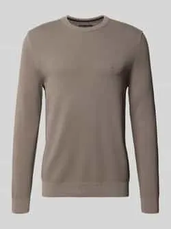 Marc O'Polo Pullover mit Logo-Stitching