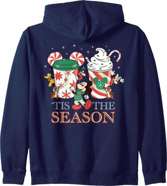Disney Mickey & Friends Tis the Season Christmas Coffee Kapuzenjacke