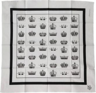 Dolce & Gabbana Homme, Accessoires, Blanc, Taille: ONE Size &Eacute;tole en Dentelle