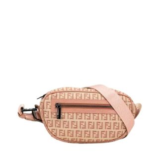 Fendi Pre-owned Canvas Crossbody Bag - - Pre-owned - Damen - Beige - ONE SIZE
