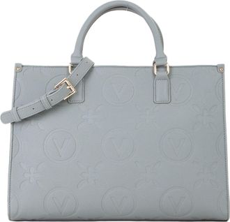 Valentino Handtasche Umh&auml;ngetasche Samba Re Shopping Bag Grigio grau