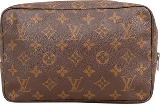 Louis Vuitton Crossbody Bags - Louis Vuitton Canvas Monogram Trousse Toilette 23 - Gr. unisize - in Braun - f&uuml;r Damen