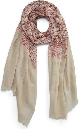 Peter Hahn Schal Peter Hahn weiss