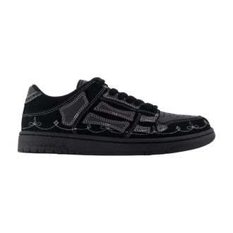 Amiri Western Skel Top Low - Homme - Chaussures - Noir - Taille: 41 EU