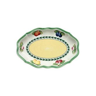 Villeroy & Boch Villeroy und Boch French Garden Fleurence Beilagenschale, Premium Porzellan, Wei&szlig;/Bunt