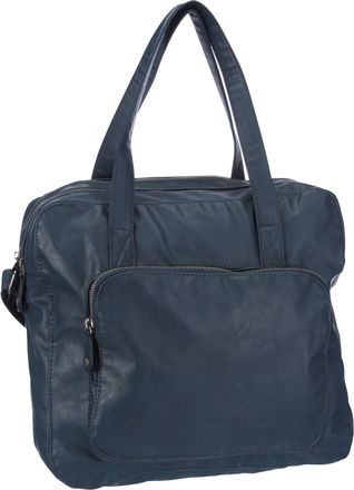 Pieces JAVALI Shop Bag 17040774, Damen Henkeltaschen, Blau (Stone Blue), 32x29x18 cm (B x H x T)