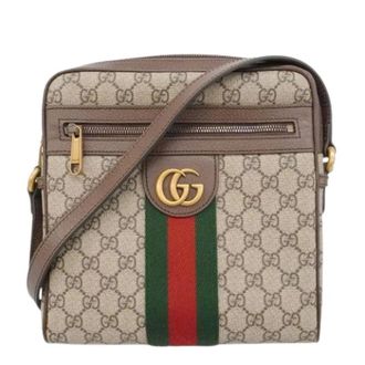 Gucci unisex, Pre-owned, Brun, Taille: ONE Size Sac bandouli&egrave;re en plastique Pre-owned