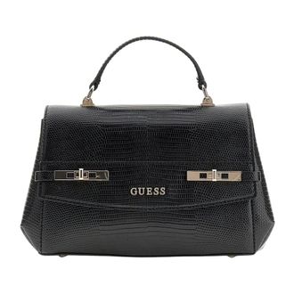 Guess Melinda Triple Comp Schultertasche - - Bags - Damen - Schwarzk - ONE SIZE