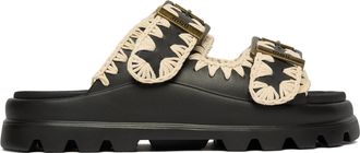 Mou Pantoletten Mou MU.SW661001N Schwarz