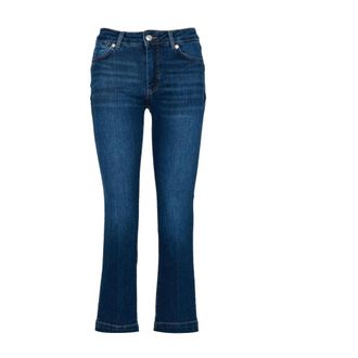Sportmax Femme, Jeans, Bleu, Taille: W27 Jean &Eacute;court&eacute; Coupe Parfaite