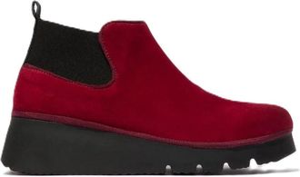 FLY London Fly London Damen Pada403fly Chelsea-Stiefel, rot, 41 EU