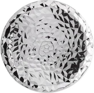 Alessi Runde Bleche, Edelstahl, Silber, 40 x 2.3 x 40 cm