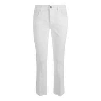 Fay 5-Pocket-Crops - - Jeans - Damen - Wei&szlig; - W28