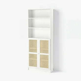 IKEA BILLY / H&Ouml;GADAL B&uuml;cherregal mit T&uuml;ren