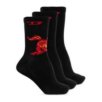 Diesel Herren, Unterwäsche, Schwarzk, MGröße