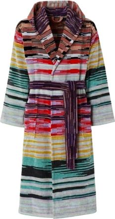Missoni unisex, V&ecirc;tements de nuit et de d&eacute;tente, Multicolore, Taille: XL Robe &agrave; capuche