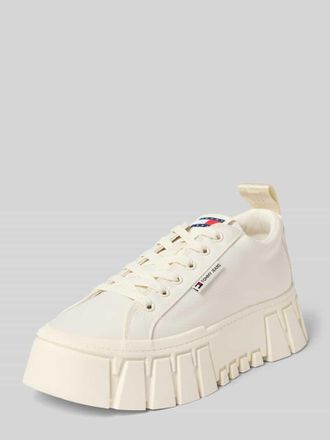 Tommy Jeans Low Top Sneaker aus echtem Leder Modell FLATFORM CHUNKY SNEAK