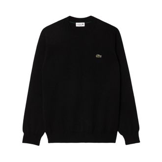 Lacoste Jersey mit Logo - - Knitwear - Herren - Schwarzk - XS