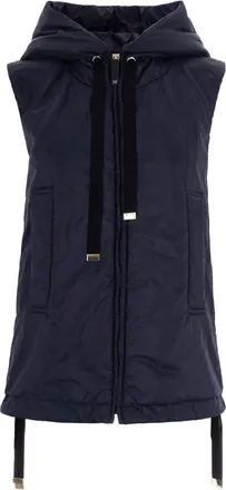 Max Mara Femme, Vestes, Bleu, Taille: 32 FR Greengo Gilet