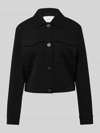 s.Oliver Red Label Regular Fit Hemdjacke mit Viskose-Anteil