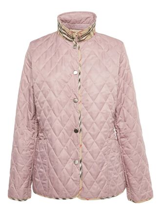 Burberry Gesteppte Jacke - Rosa