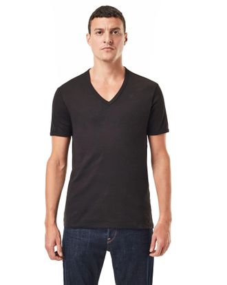 G-Star RAW Herren Basic V-Neck T-Shirt 2-Pack