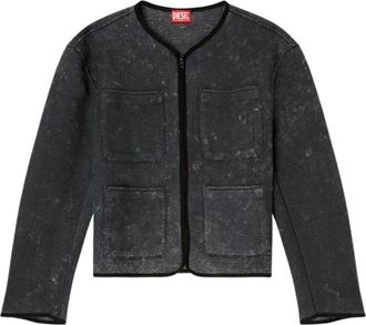 Diesel Femme, Vestes, Gris, Taille: 42 FR G-Tes Jacket