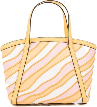 Cromia Unisex Ladies Bag Orchidea Rucksack, Gelb