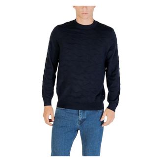 A|X Armani Exchange Armani Exchange Herren Strickware - - Knitwear - Herren - Blau - 2XL