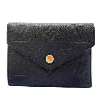 Louis Vuitton Portefeuille Tri-fold Pre-owned - Femme - Pre-owned - Noir - Taille: ONE Size