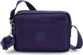 Kipling KIPLING Femme Abanu M Sac à bandoulière, Bleu Clair de Lune, 9.5L x 6.75H x 3.5D