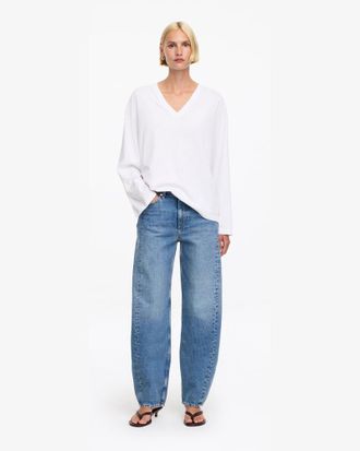 Arket BLOOM Barrel Jeans -Blau