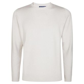 Drumohr Maglia GC Rasato Tubico - - Knitwear - Herren - Grau - M