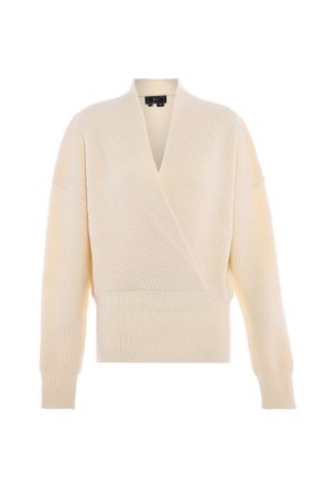 Faina Zur Seite fahren Damen Wollwei&szlig;