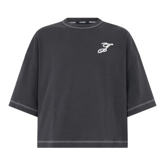 Jacquemus Homme, Tops, Gris, Taille: 2XL T-Chemises