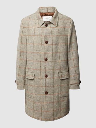 Carl Gross Mantel aus Schurwolle Modell Rowan