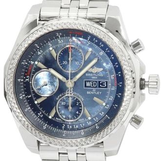 Breitling Pre-owned Rostfreier Stahl watches - - Pre-owned - Herren - Blau - ONE SIZE