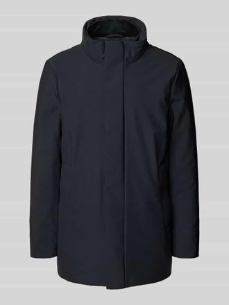 Bugatti Jacke mit Stehkragen und verdecktem Rei&szlig;verschluss