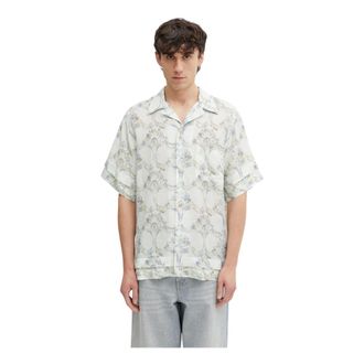 Wales Bonner Wales Bonner - Chemise Bowling Lotus - Homme - Chemises - Multicolore - Taille: M