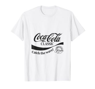 Coca Cola Ware Coca Cola Classic Wave PAPL152 T-Shirt