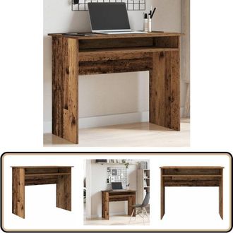 vidaXL Schreibtisch Altholz-Optik 90x50x74 cm Holzwerkstoff - Vidaxl