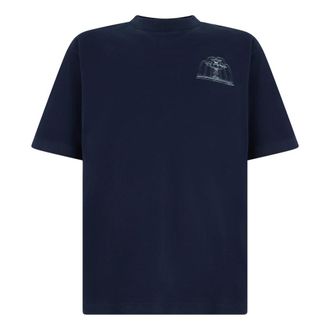 Dr&ocirc;le de Monsieur Grafik-T-Shirt - - Tops - Herren - Blau - M