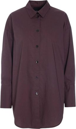 Bitte Kai Rand Femme, Blouses et Chemises, Violet, Taille: 38 FR Oversized Shirt