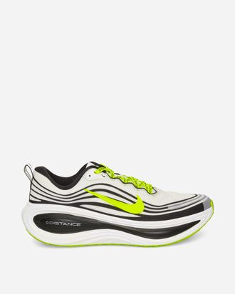 Nike DISTANCE Vomero Plus Sneakers White / Black / Volt / Metallic Silver