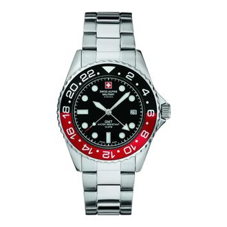 Swiss Alpine Military Chronograph GMT Analog Quartz 7052 - - Accessories - unisex - Grau - ONE SIZE