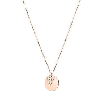 Tamaris TJ-0021-N-45 Collier pour femme en acier inoxydable, or rose