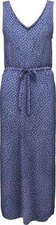 Jacqueline de Yong JdY Jdystarsezen Life S/L Maxi Dress WVN Dia starsezen Robe Taille S/L, Indigo, 44 Femmes