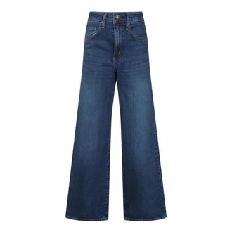 Levi's 728 High-Rise Wide-Leg Jeans - - Jeans - Damen - Blau - W29 L32