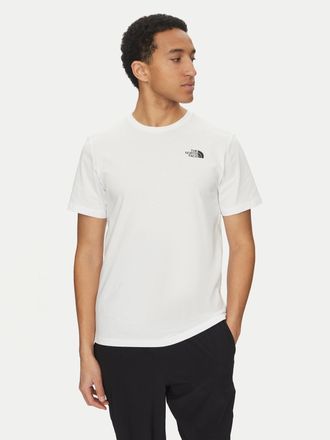 The North Face T-Shirt Vertical NF0A89FP Wei&szlig; Regular Fit