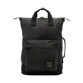 Barbour Field Tartan Wachs Rucksack - - Bags - Herren - Braun - ONE SIZE